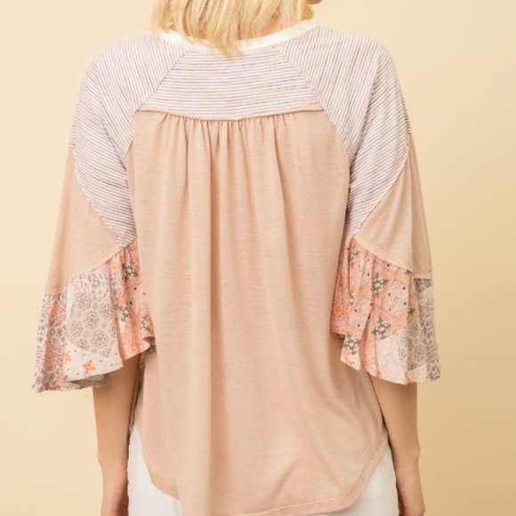 Mystree | Tops | Mystree Print Swing Top | Poshmark